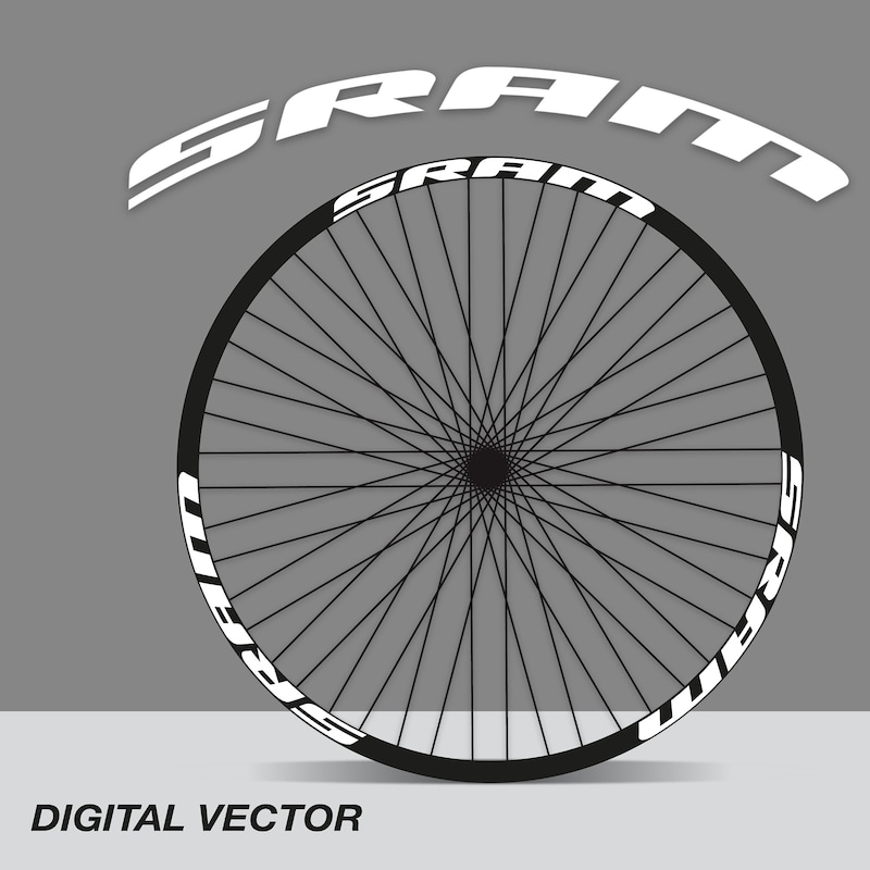 Bike Rim Stickers - Etsy