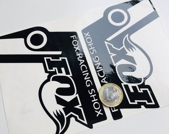Vinyl Adhesive Bike Fox Shox Sticker Decal Aufkleber | Etsy