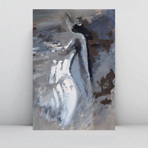 Abstract Figure Art - Etsy