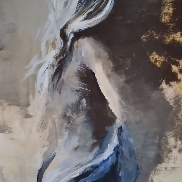 Woman Back Painting - Etsy