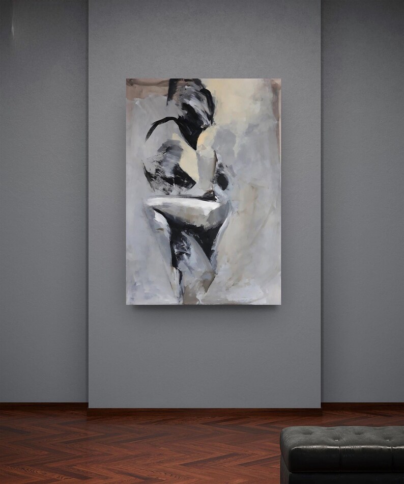 Quadro Abra o De Amantes Casal Sensual Decora o De Parede Para