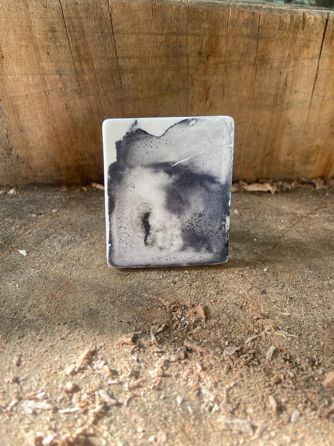 Handmade Mini Dream Porcelain Picture Pissing on a Moon Subconscious ...