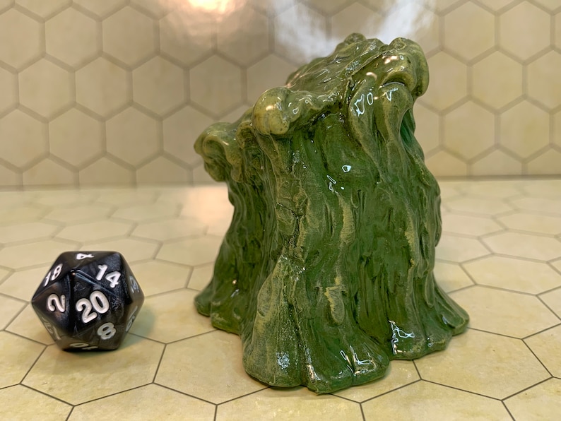 Hand Painted Green Slime Gelatinous Cube D&D Miniature - Etsy