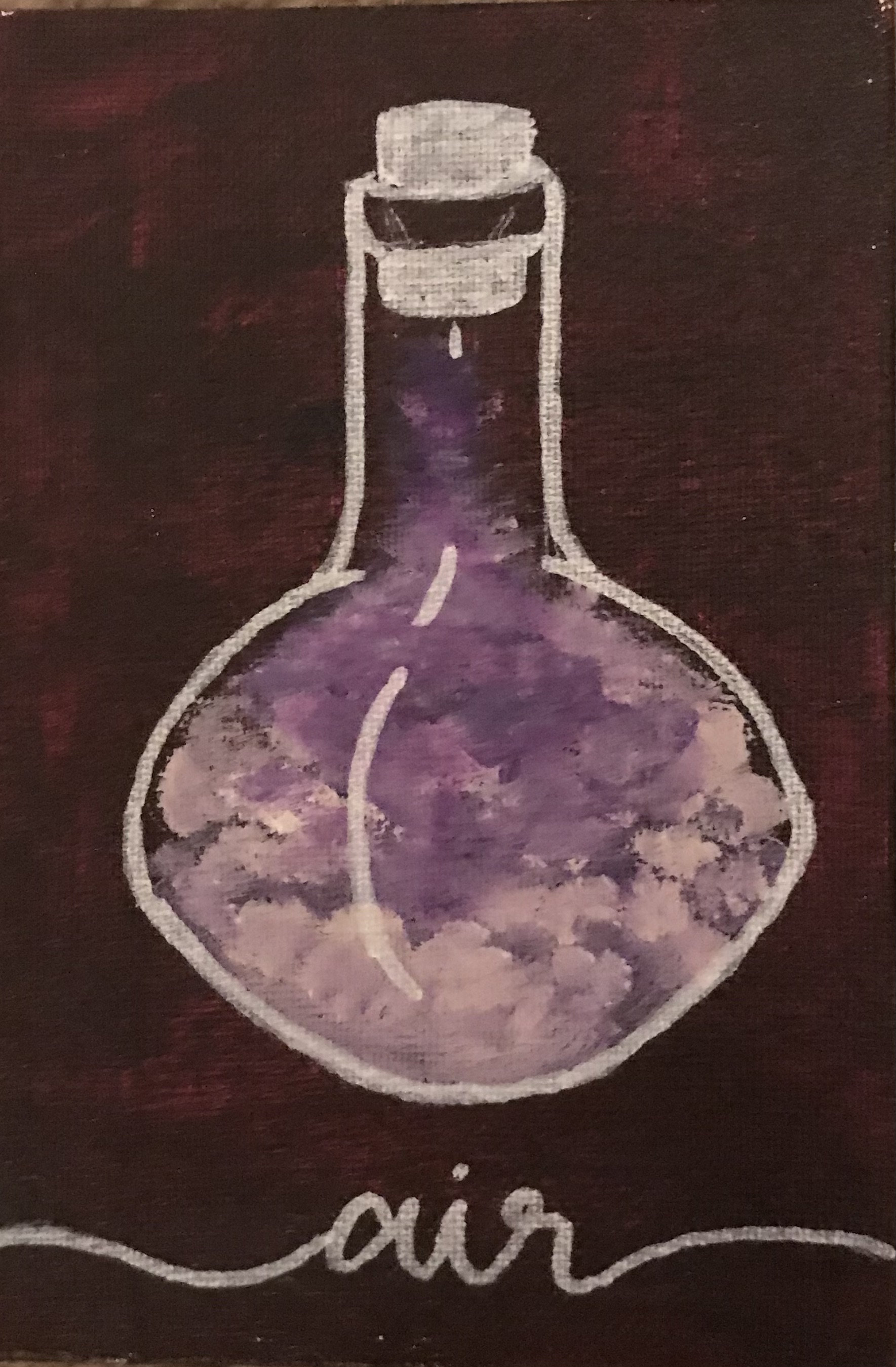 Air Elements Painting | Etsy