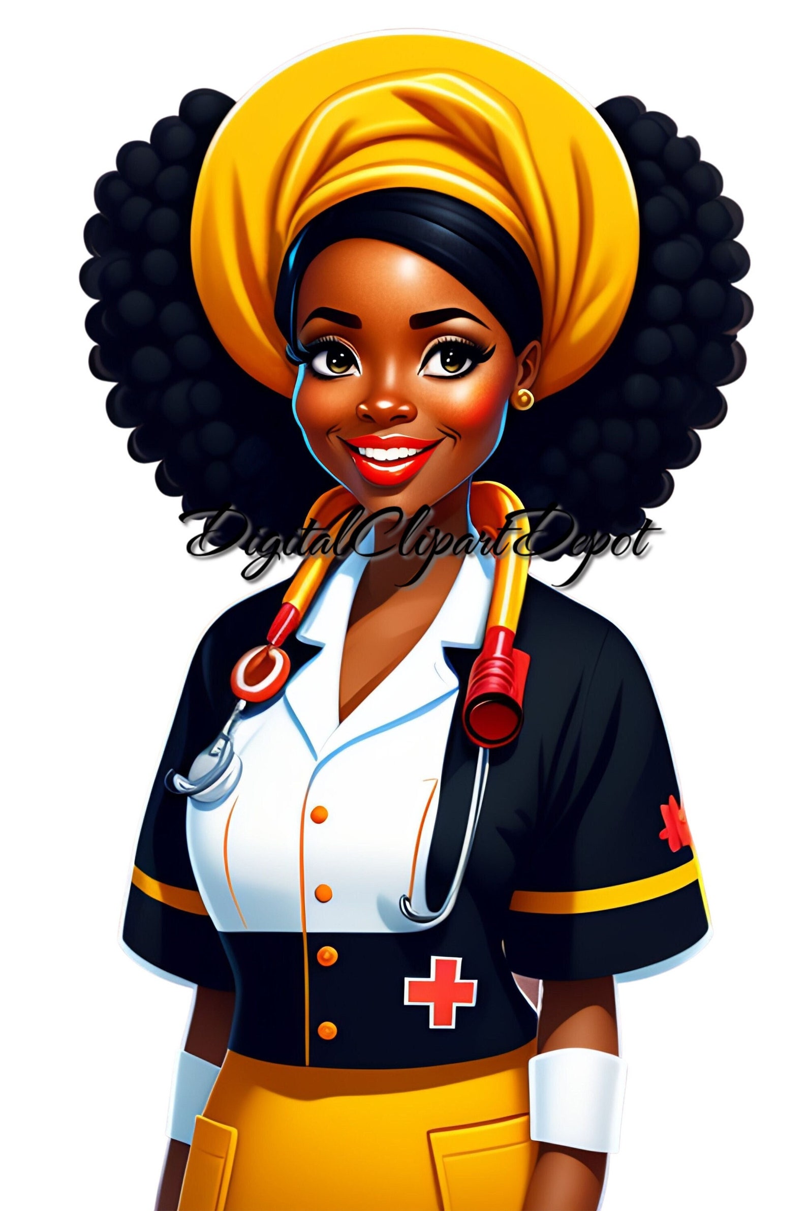 Nurse Png Nurse Clipart African American Nurse Clipart - Etsy Canada