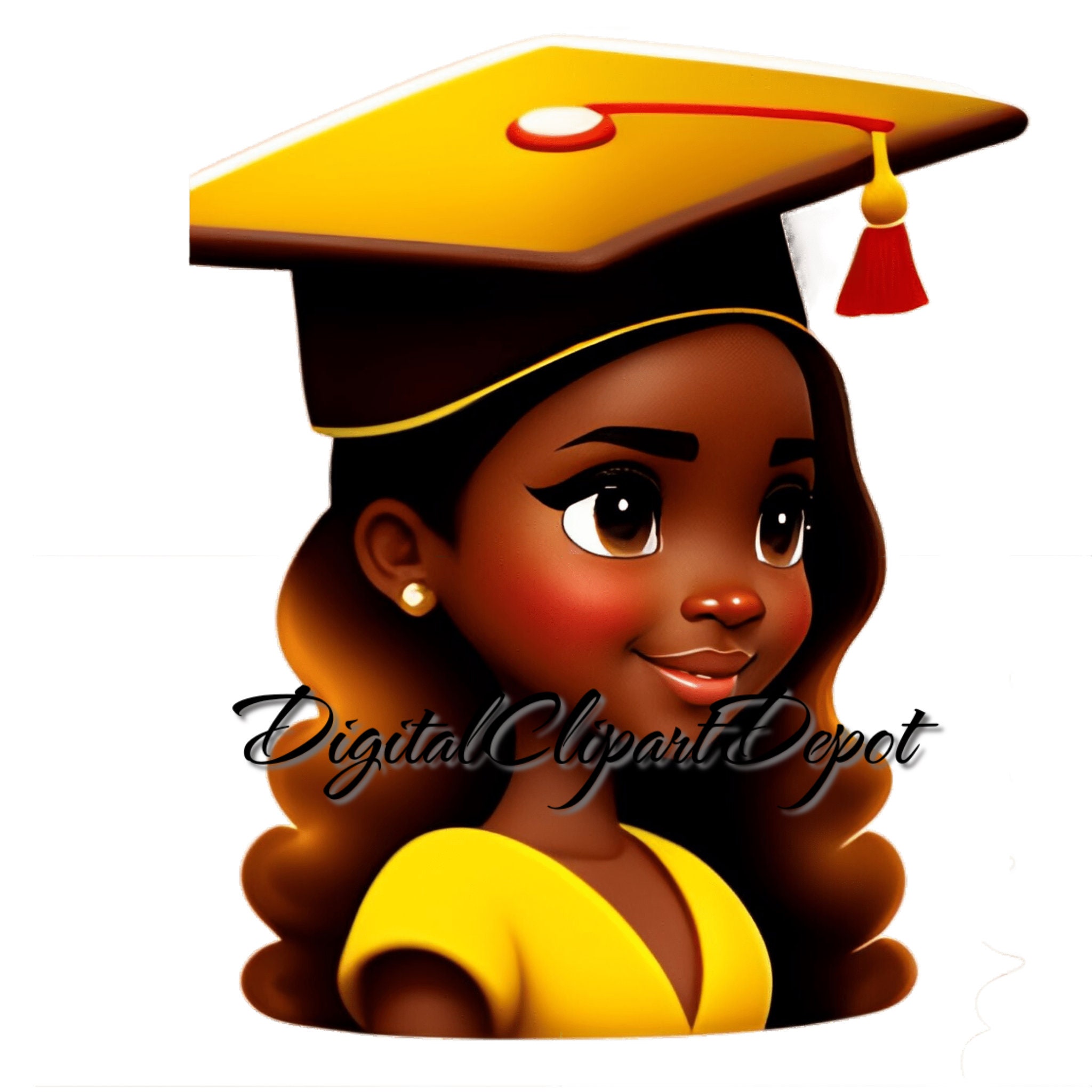 Girl Graduate Clipart