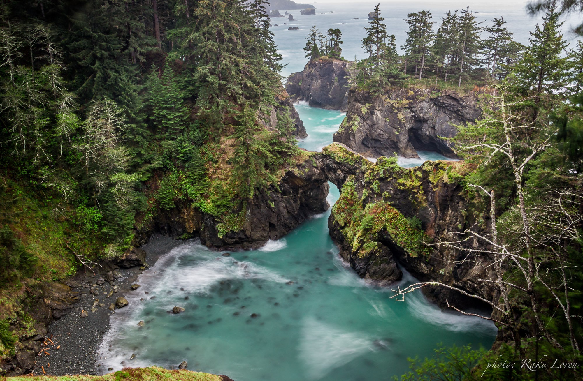 Oregon Coast Photography Sea Arch Coastal Rock Formation - Etsy