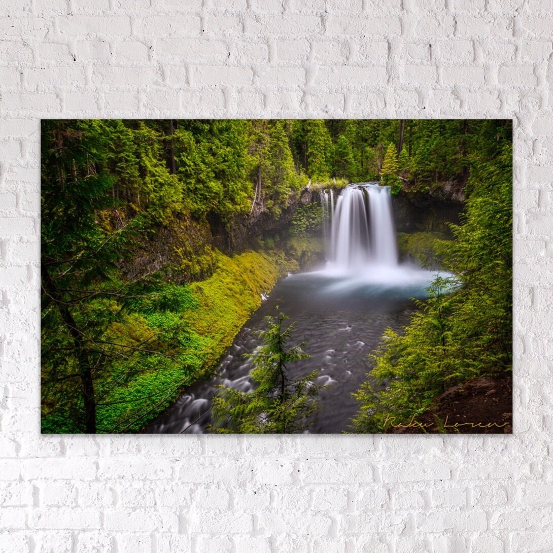 Waterfall, Oregon | Mckenzie River, Cascade Mountain Range, Pacific ...