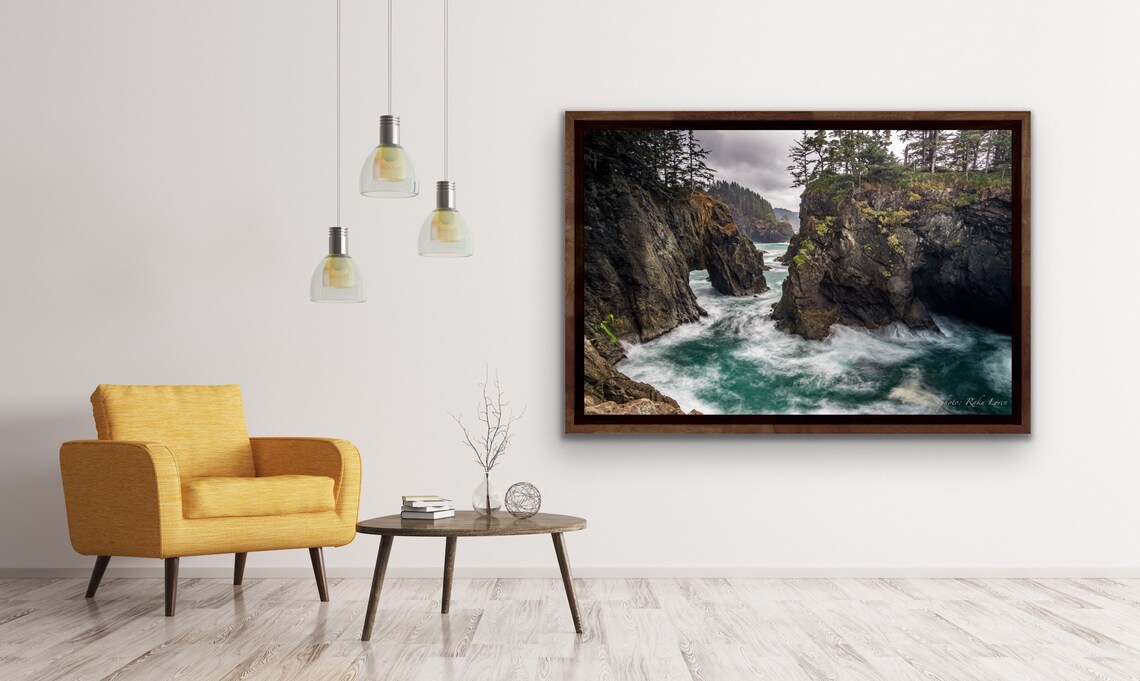 Oregon Coast Photography Sea Arch Coastal Rock Formation | Etsy