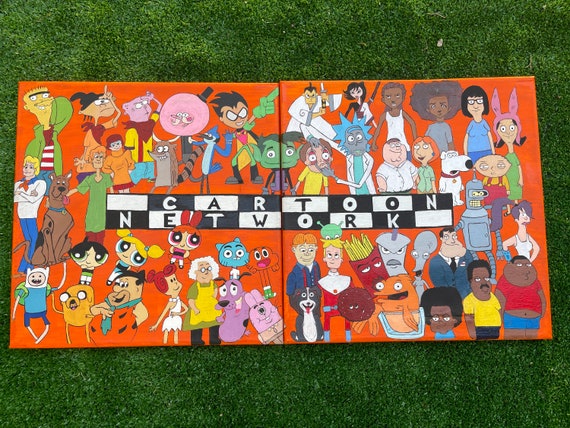 Cartoon Network Collage | Etsy