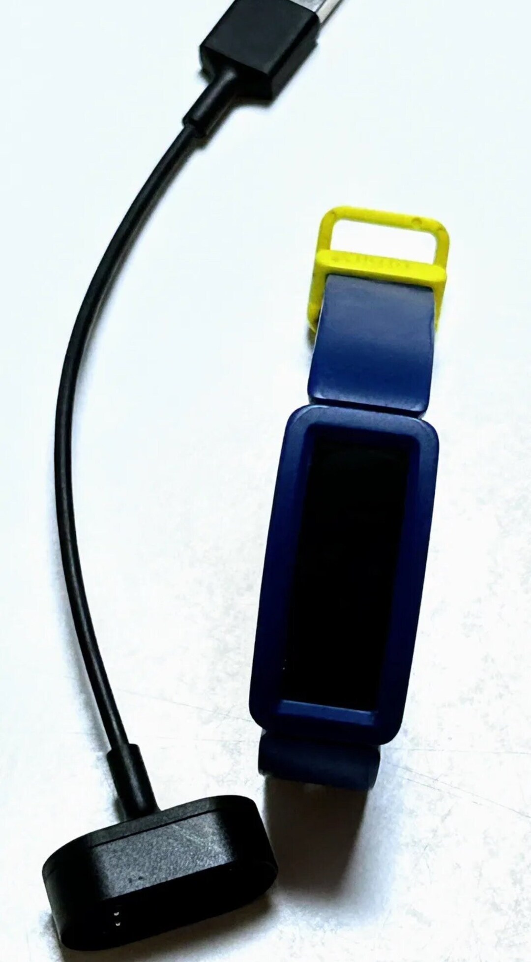 Fitbit FB414BKBU Bluetooth Activity Tracker Night Sky/neon Yellow - Etsy