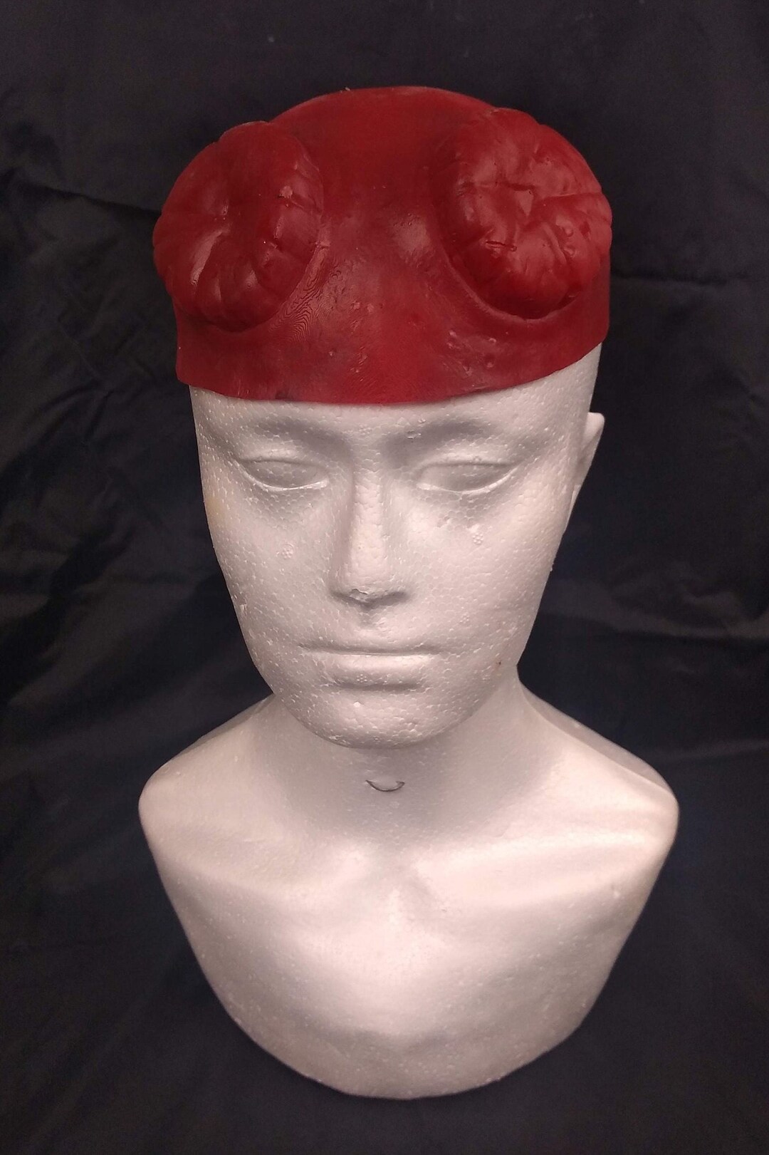 Hellboy Severed Horns Latex Prosthetic Baldcap Including Adhesive - Etsy UK