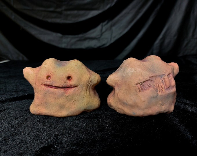 Creepy Ditto Silicone Figurine - Squishy Realistic Toy - Etsy