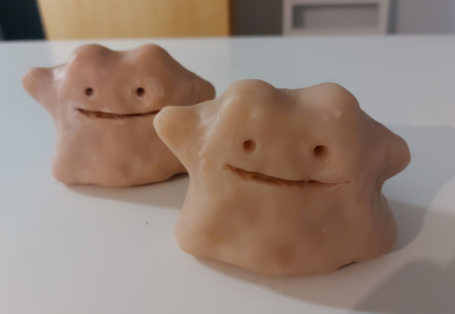 Creepy Ditto Silicone Figurine Squishy Realistic Toy - Etsy