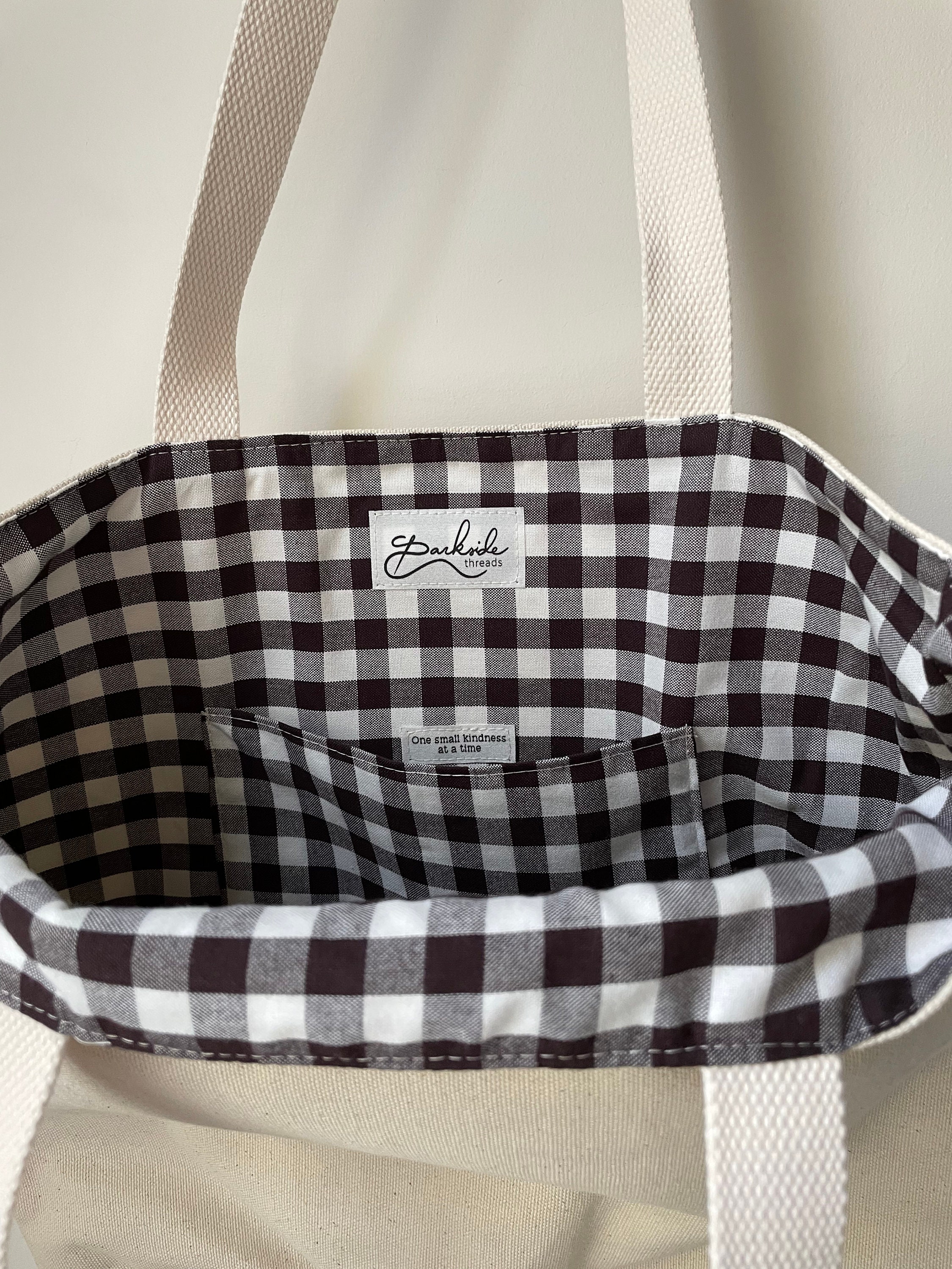 The Simple Tote, Canvas Tote Bag, Shoulder Tote, Minimalist Tote Bag ...