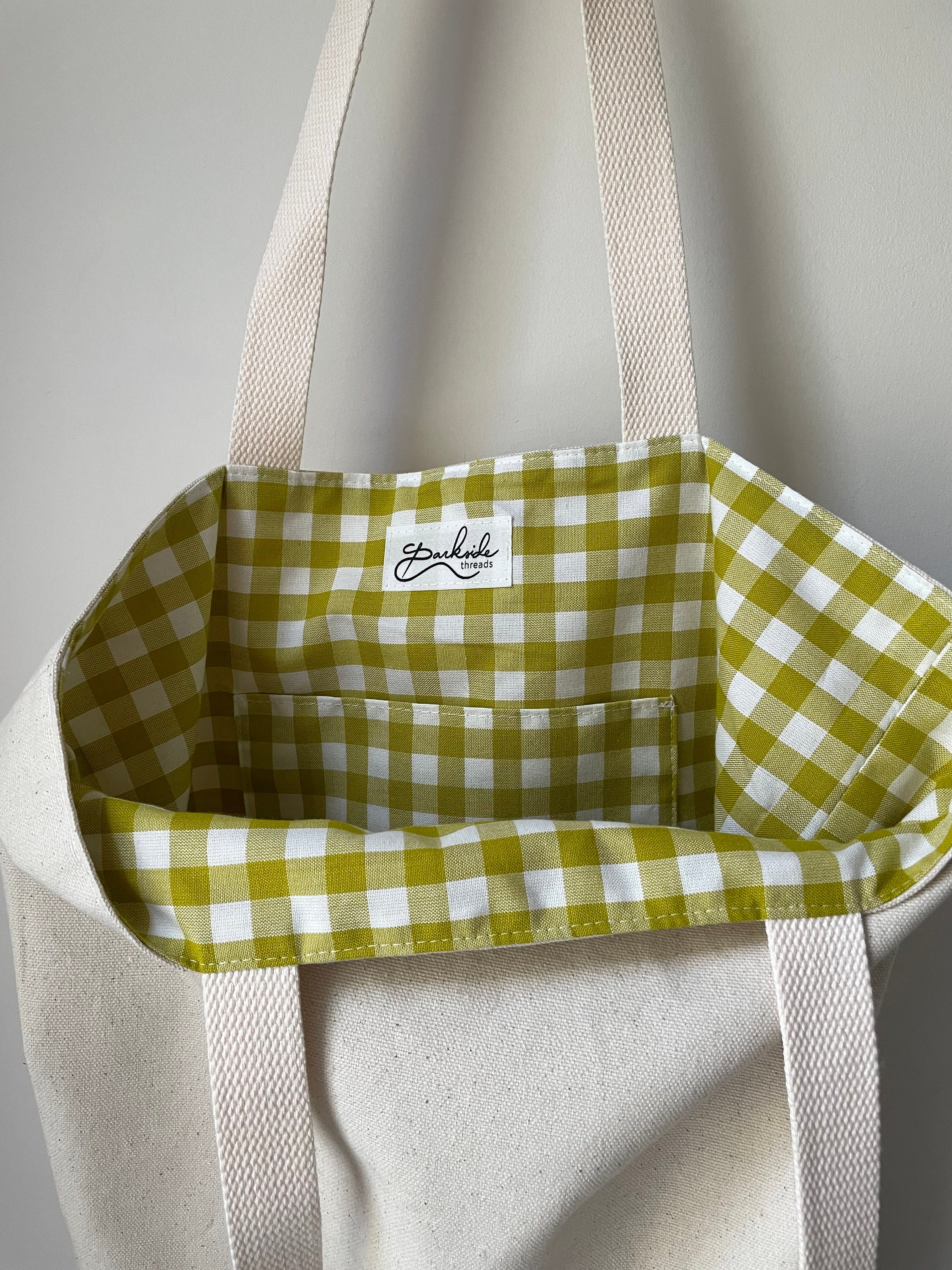 The Simple Tote, Canvas Tote Bag, Shoulder Tote, Minimalist Tote Bag ...