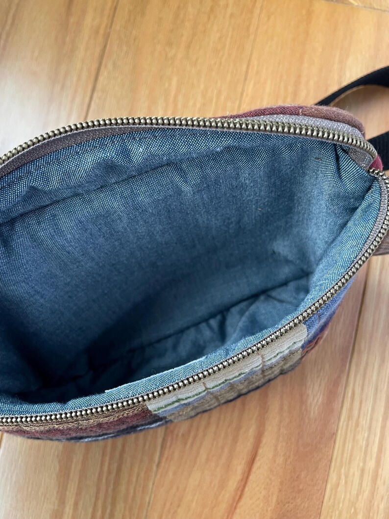 Handmade Boho Quilt Fanny Pack: Slim Crossbody Bag - Etsy