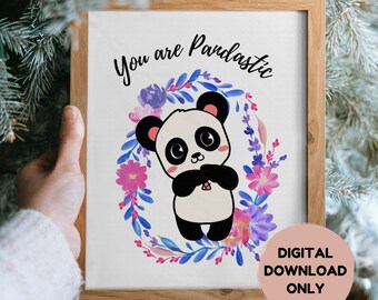 You Are Pandastic - Etsy