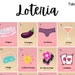 30 Tablas - INSTANT DOWNLOAD - Wellness Loteria - English & Spanish - Etsy