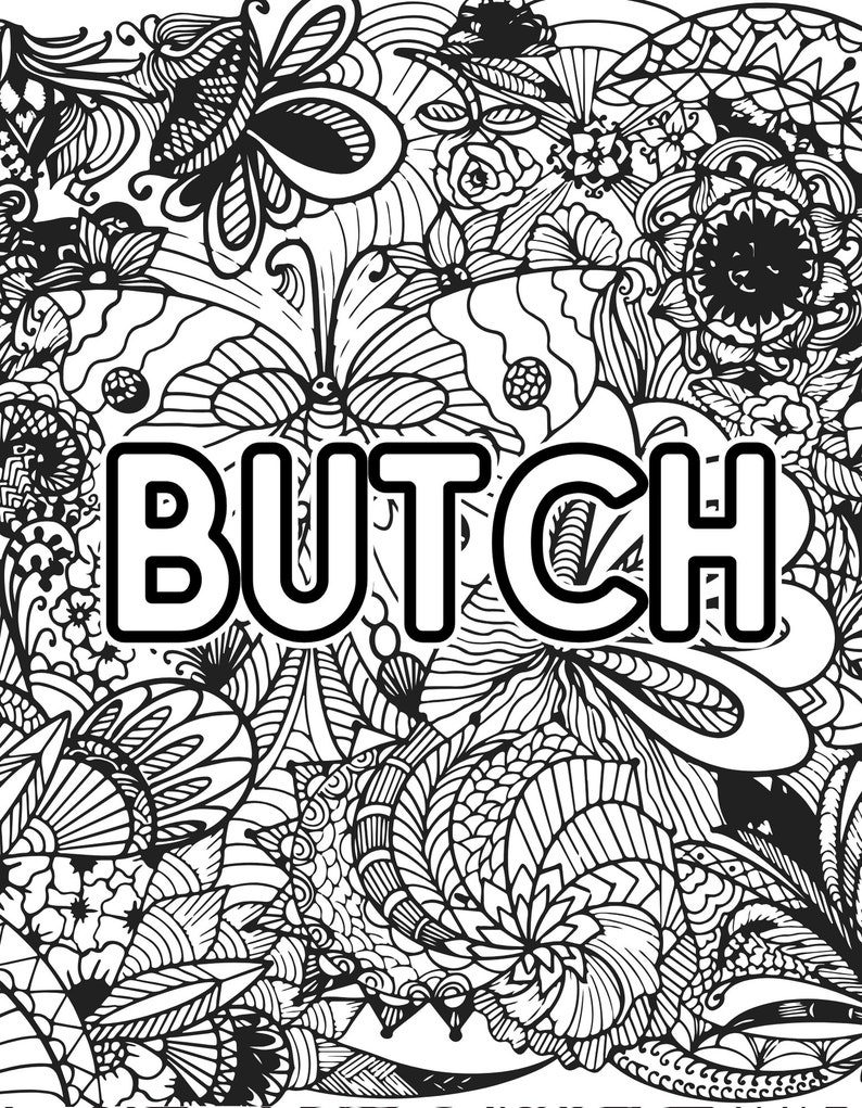 LGBTQ Coloring Pages PDF Instant Download - Etsy