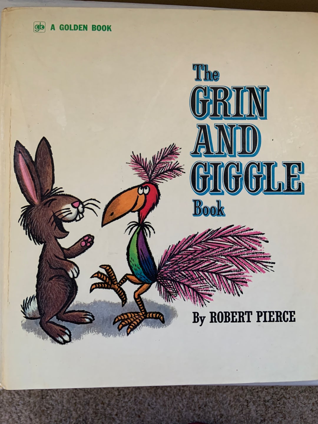 The Grin and Giggle, Golden Book Classic 1972 Edition, Whimsical Picture Book for Early Readers ...