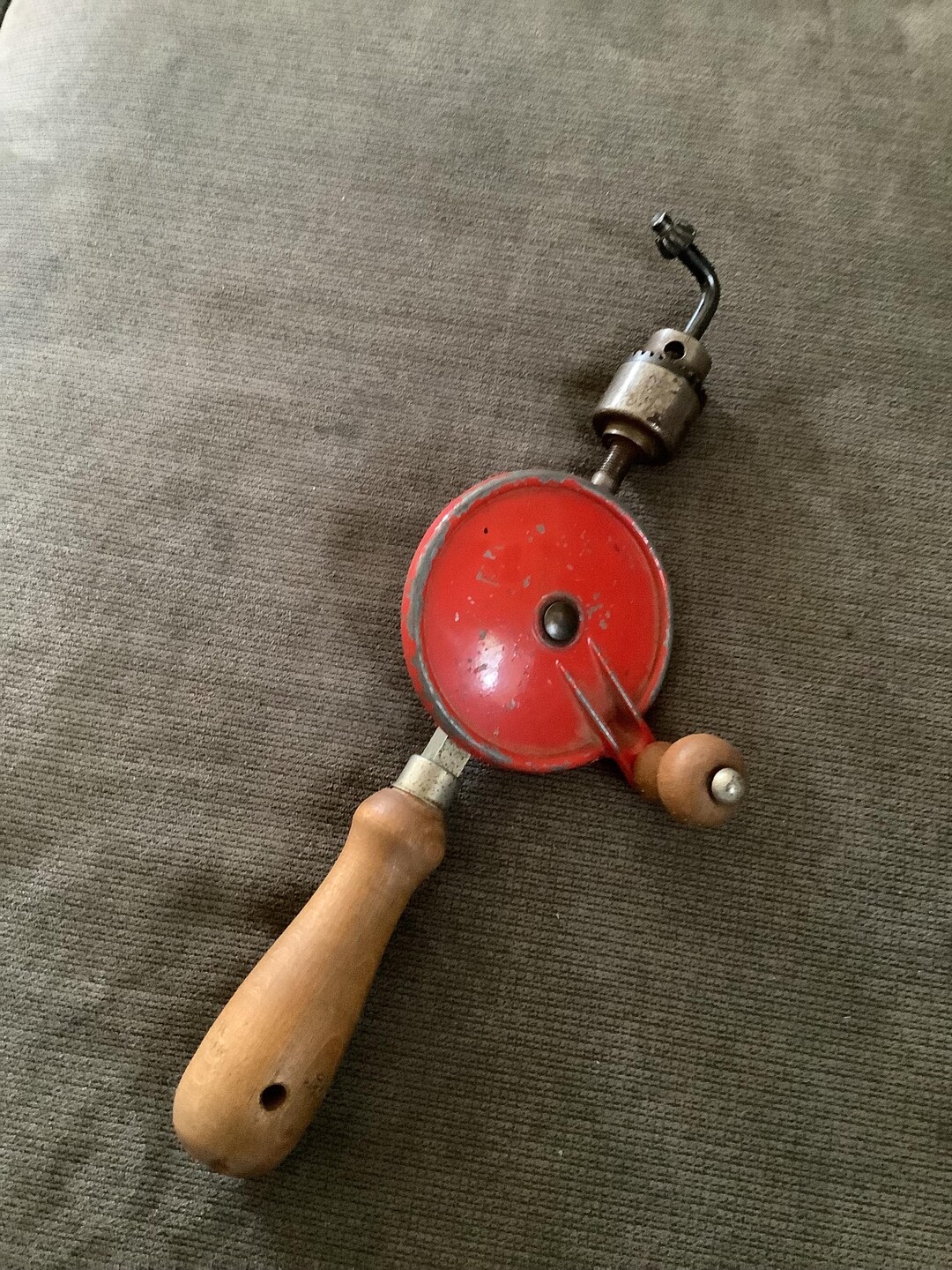 Vintage Eggbeater Hand Drill With Bit Key – Jacobs USA Manual ...