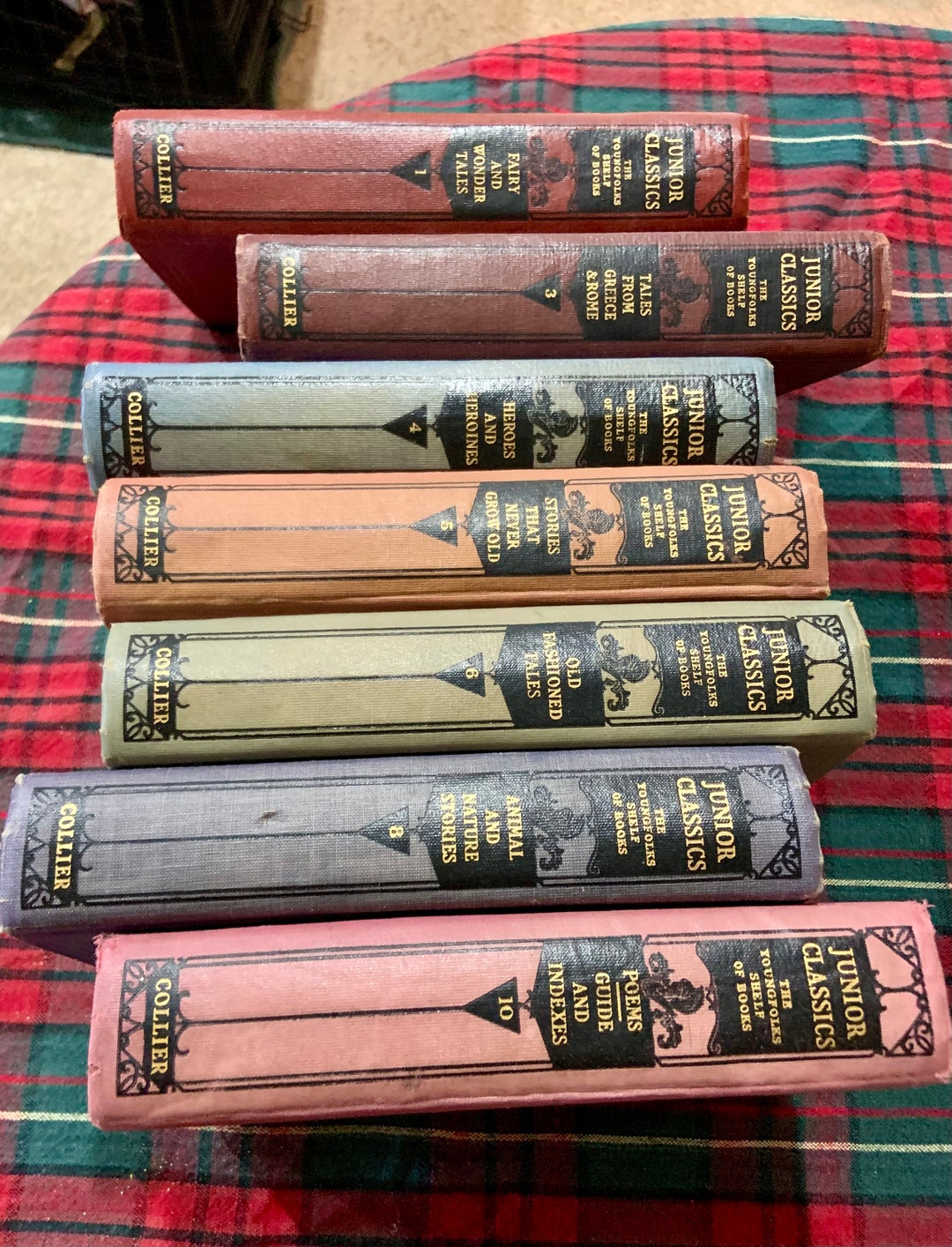 Vintage Junior Classics 1918 Collection, Timeless Young Folks ...