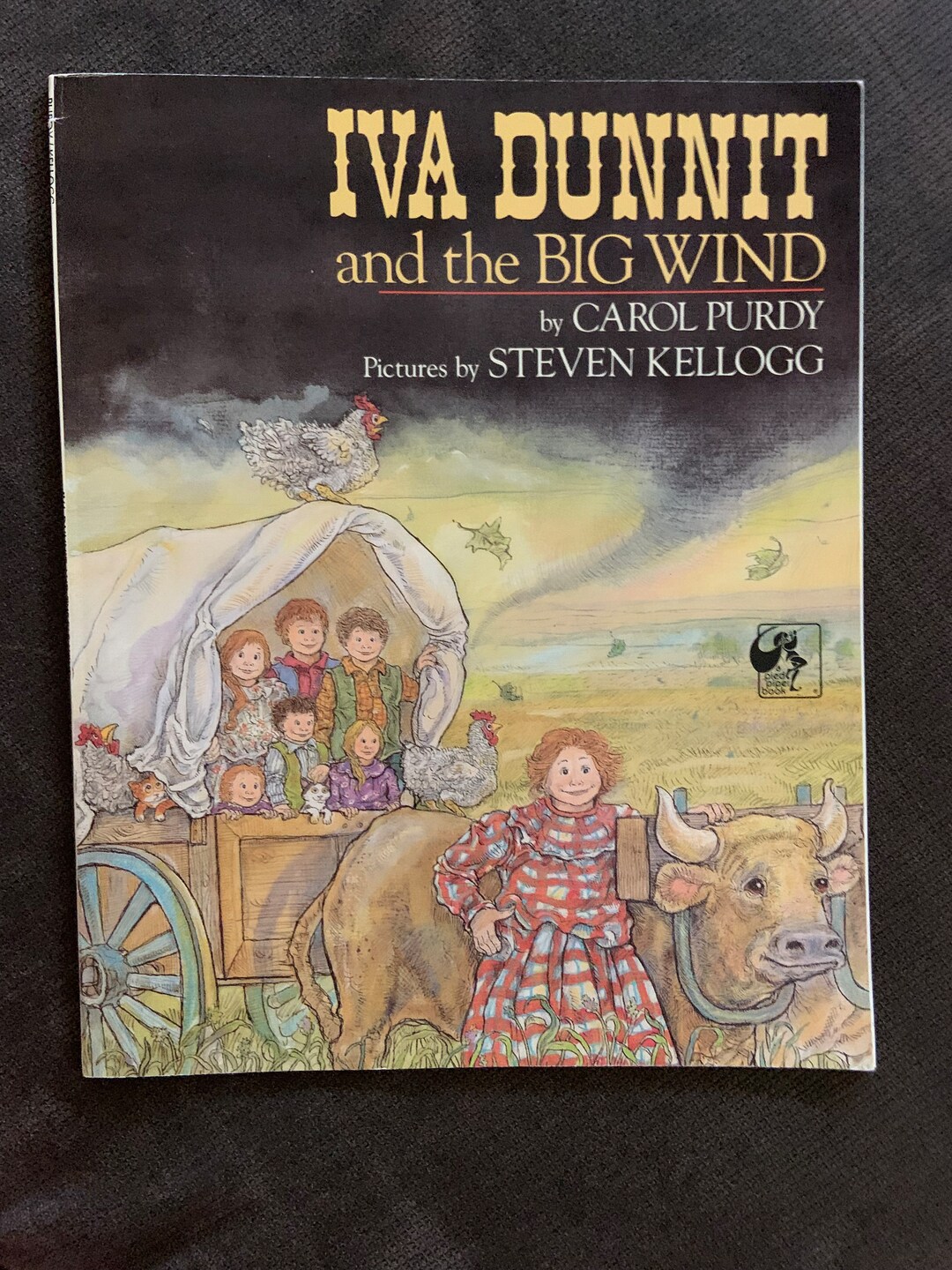 Iva Dunnit and the Big Wind" Book – Illustrated Western Children's ...