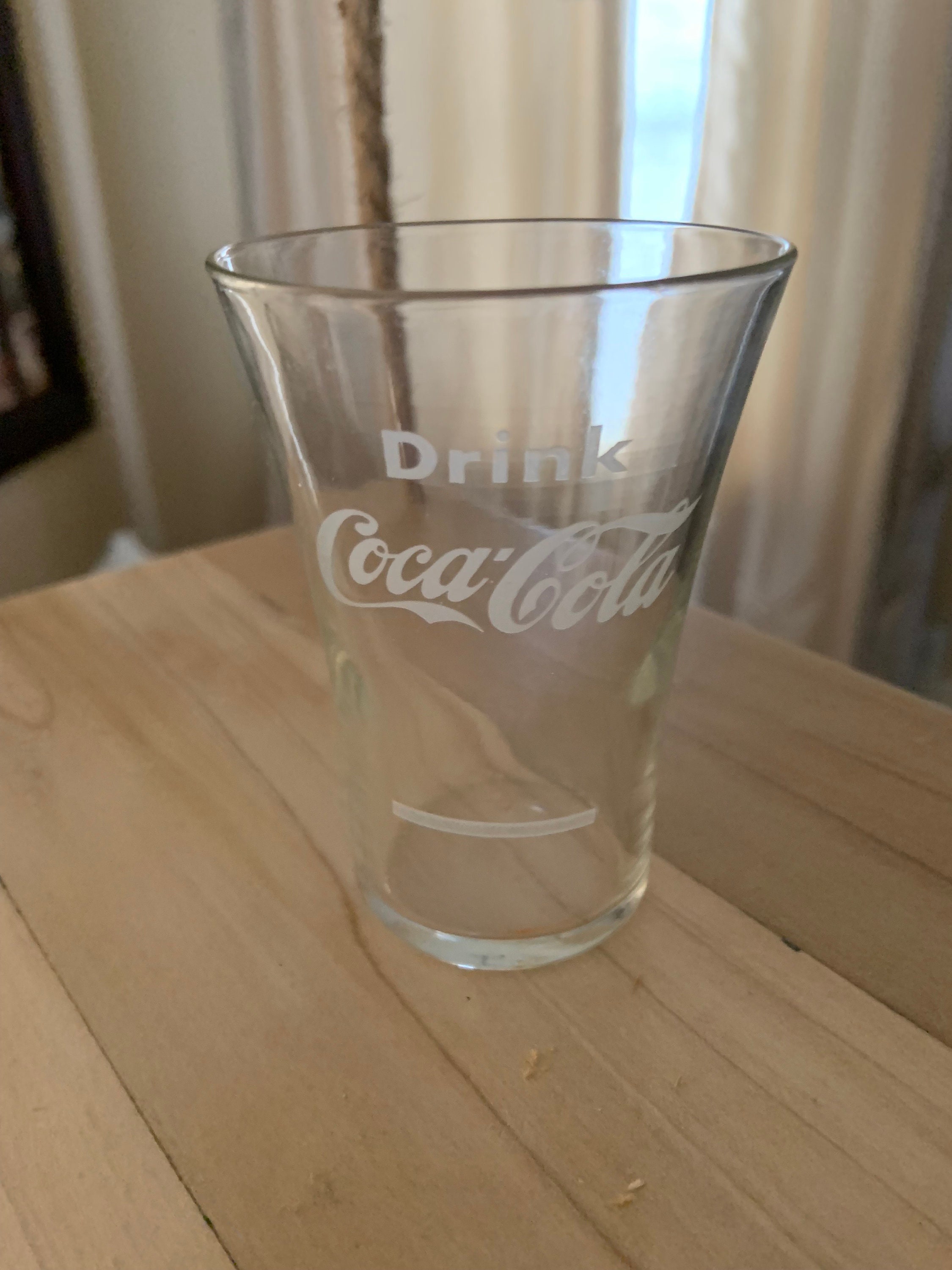 Classic Coca-cola Drinking Glasses Mixed Sizes & Styles, Nostalgic Coke ...