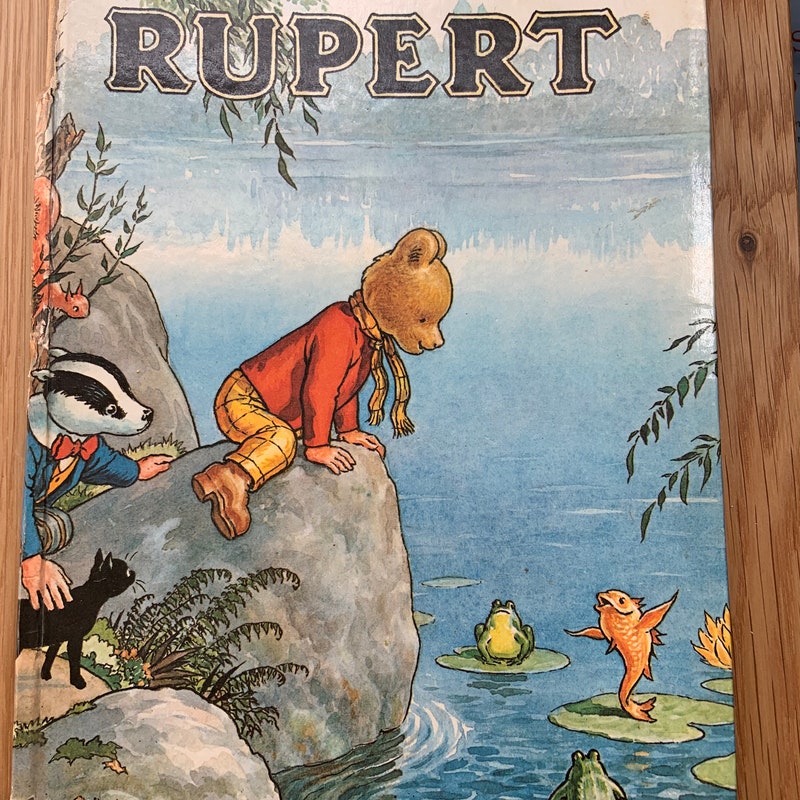 Rupert the Bear - Etsy