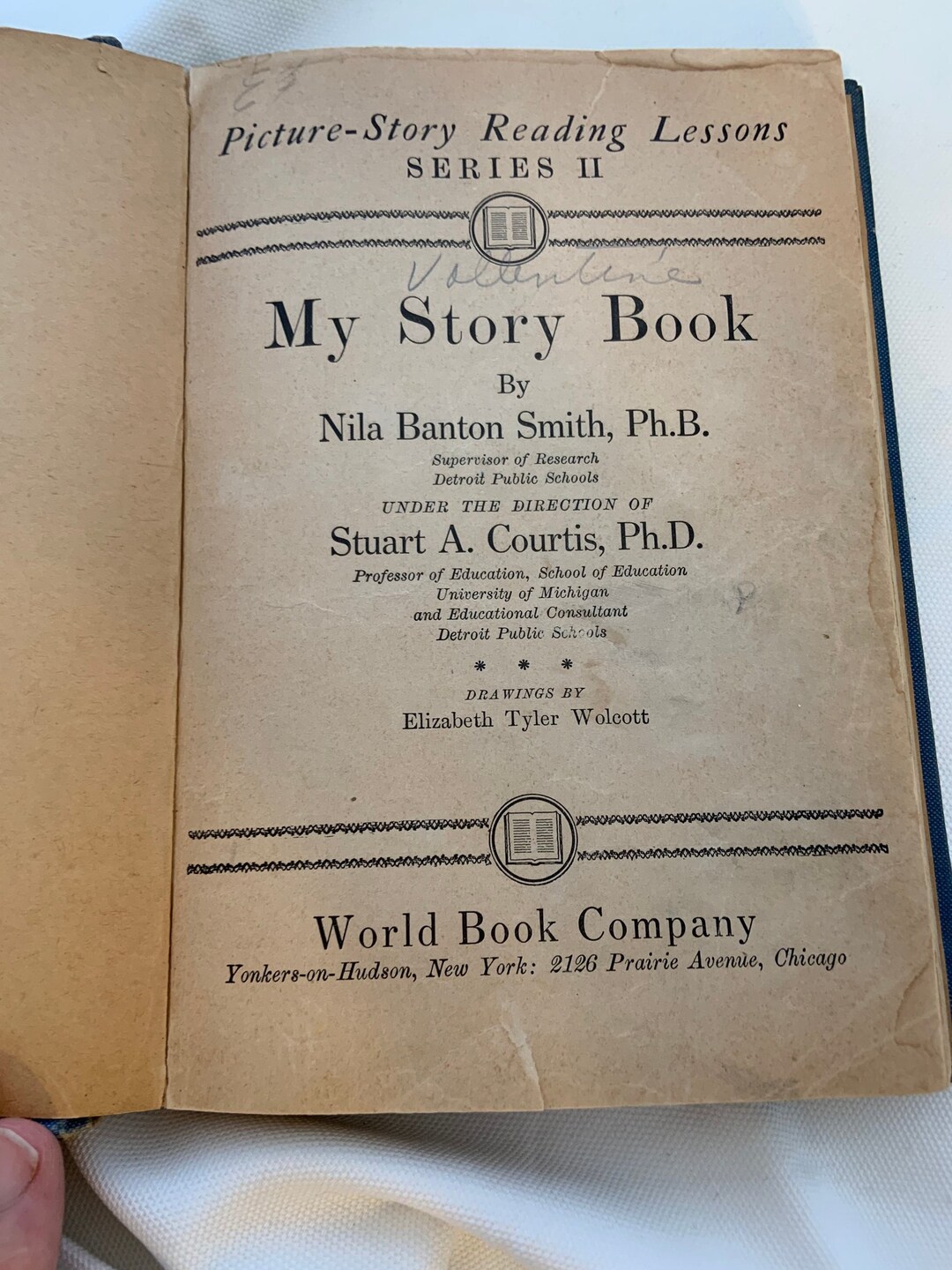 Vintage Book, My Story Book, Picture-story Reading Lessons Series II ...
