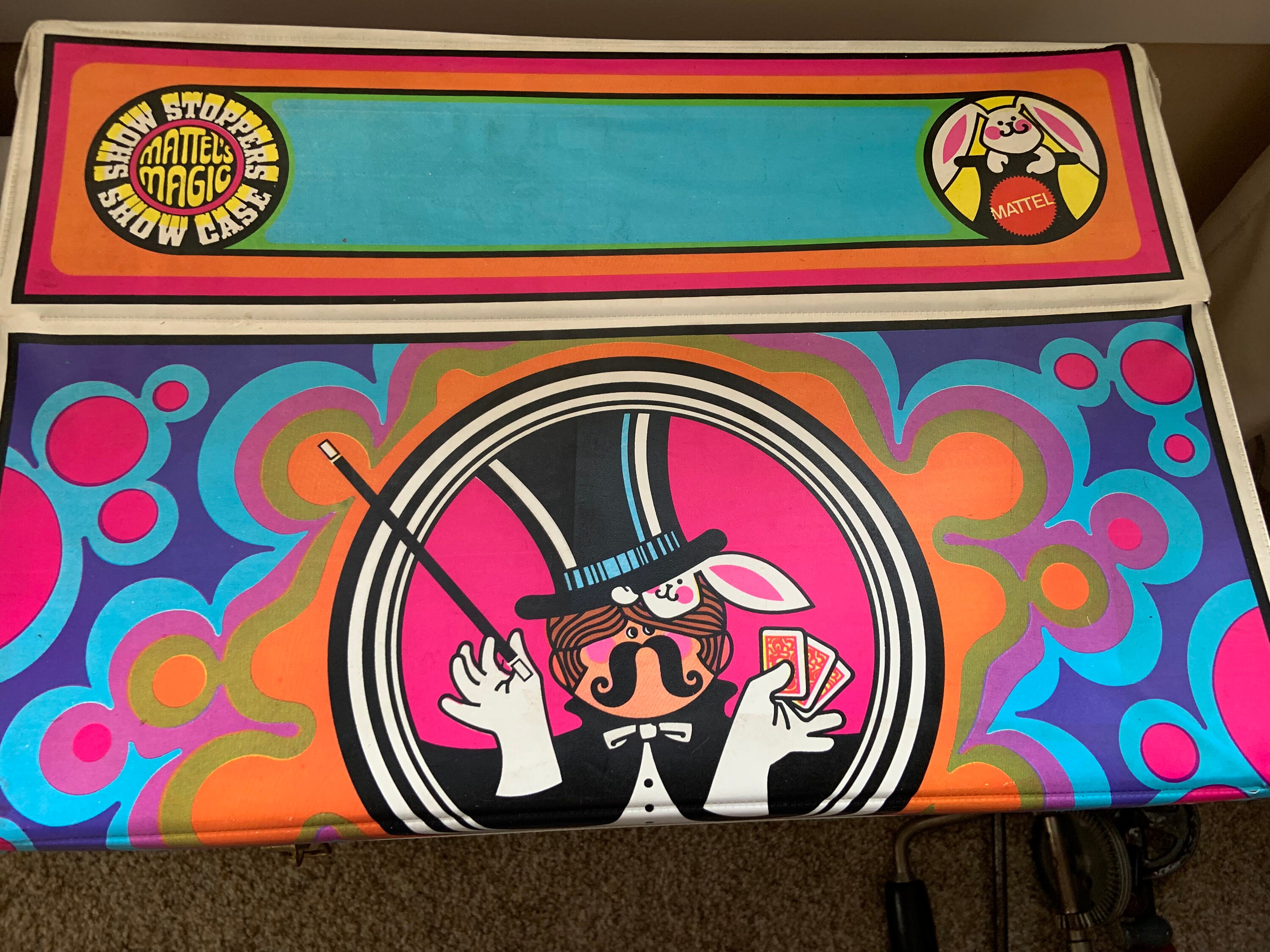 Vintage Showstopper Showcase Magic Suitcase, by Mattel, Pretend Play ...