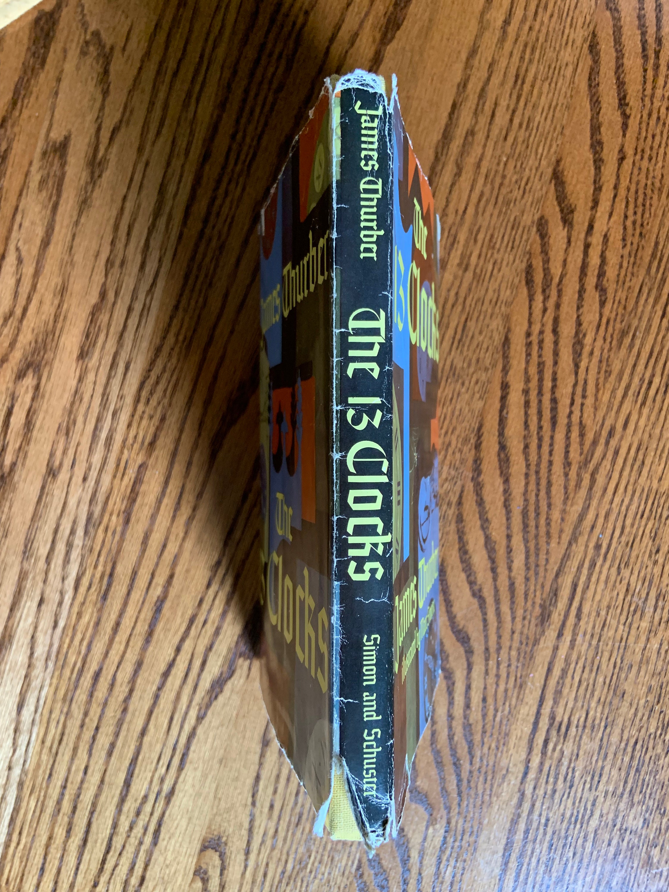 Rare 'the 13 Clocks' First Edition Misprint, 1950 Vintage Book by James Thurber, Marc Simont ...