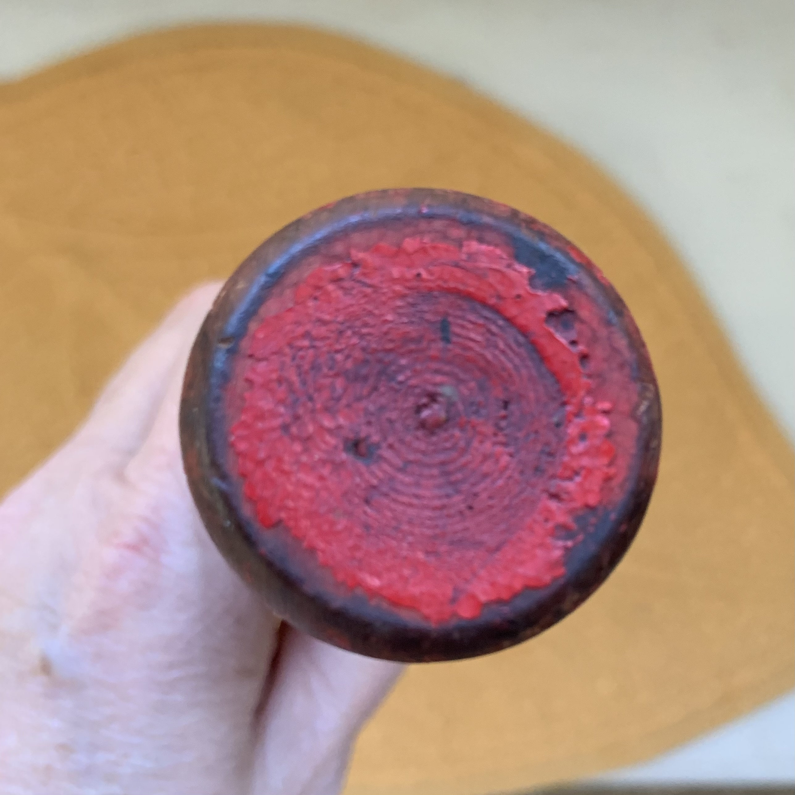 Antique Hand Drill, 1930s Manual Egg Beater Drill With Red Wood Handle ...