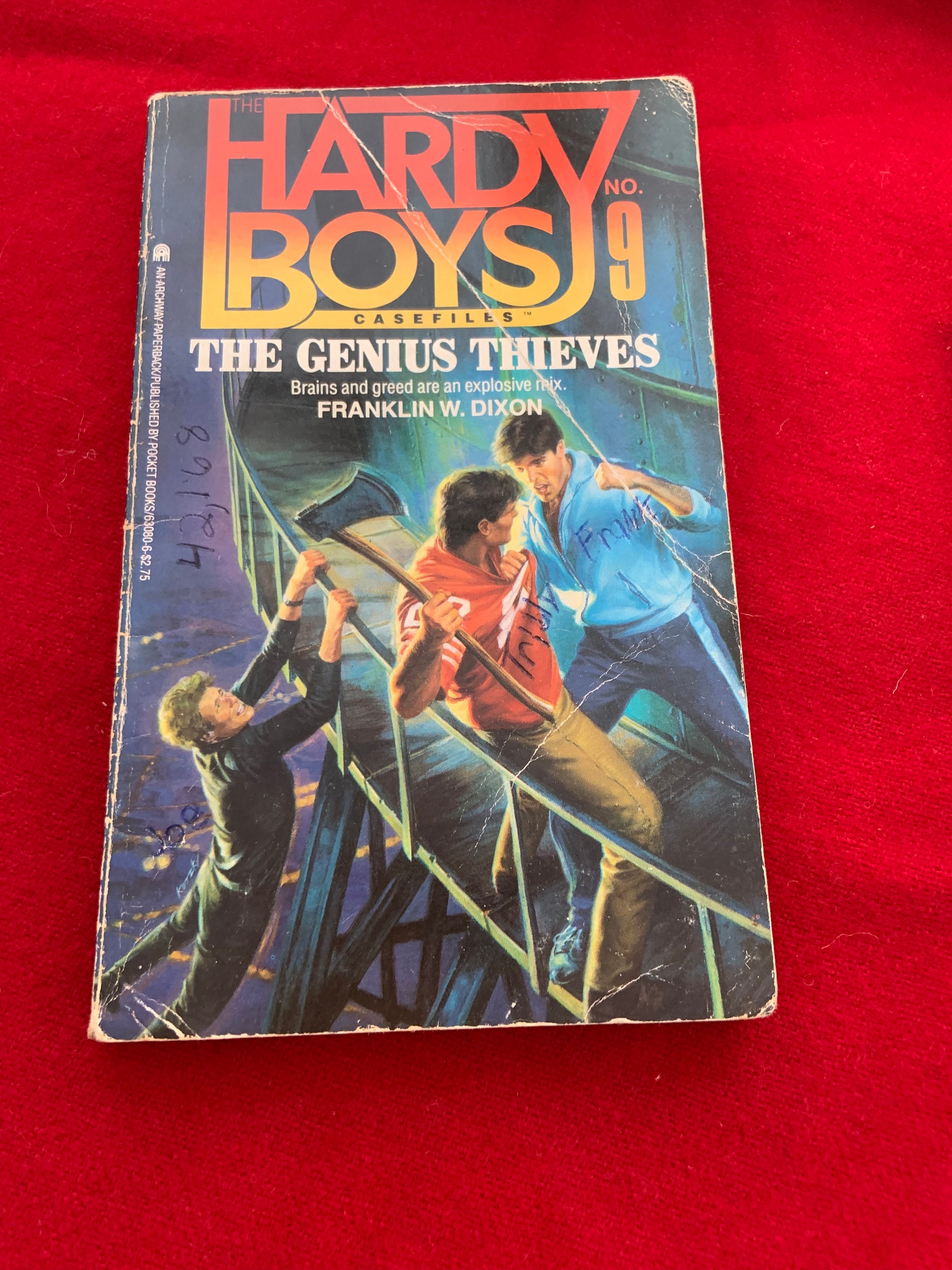 Vintage Teen Books, the Hardy Boys Case Files, Paperback Series ...