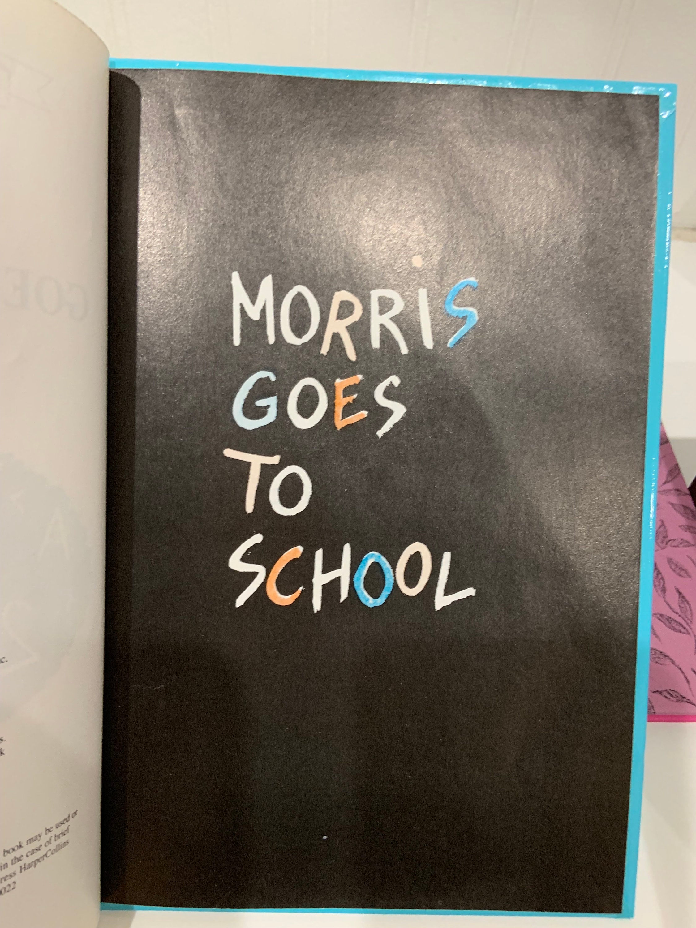 Vintage Children's Book Set morris Goes to School & arthur's Honey Bear ...