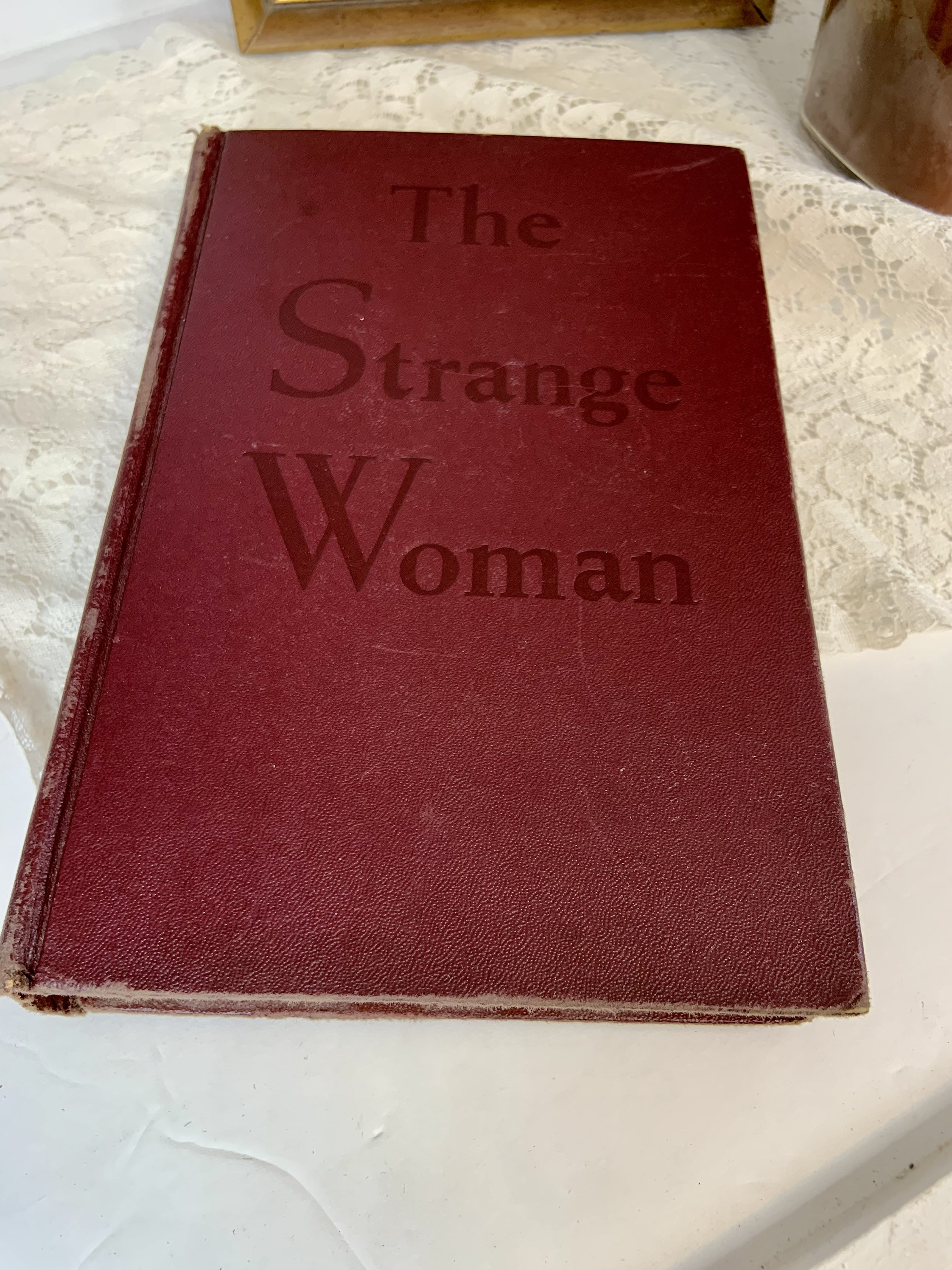 Vintage 1941 'the Strange Woman' Book Embossed Hardcover, Classic Civil ...