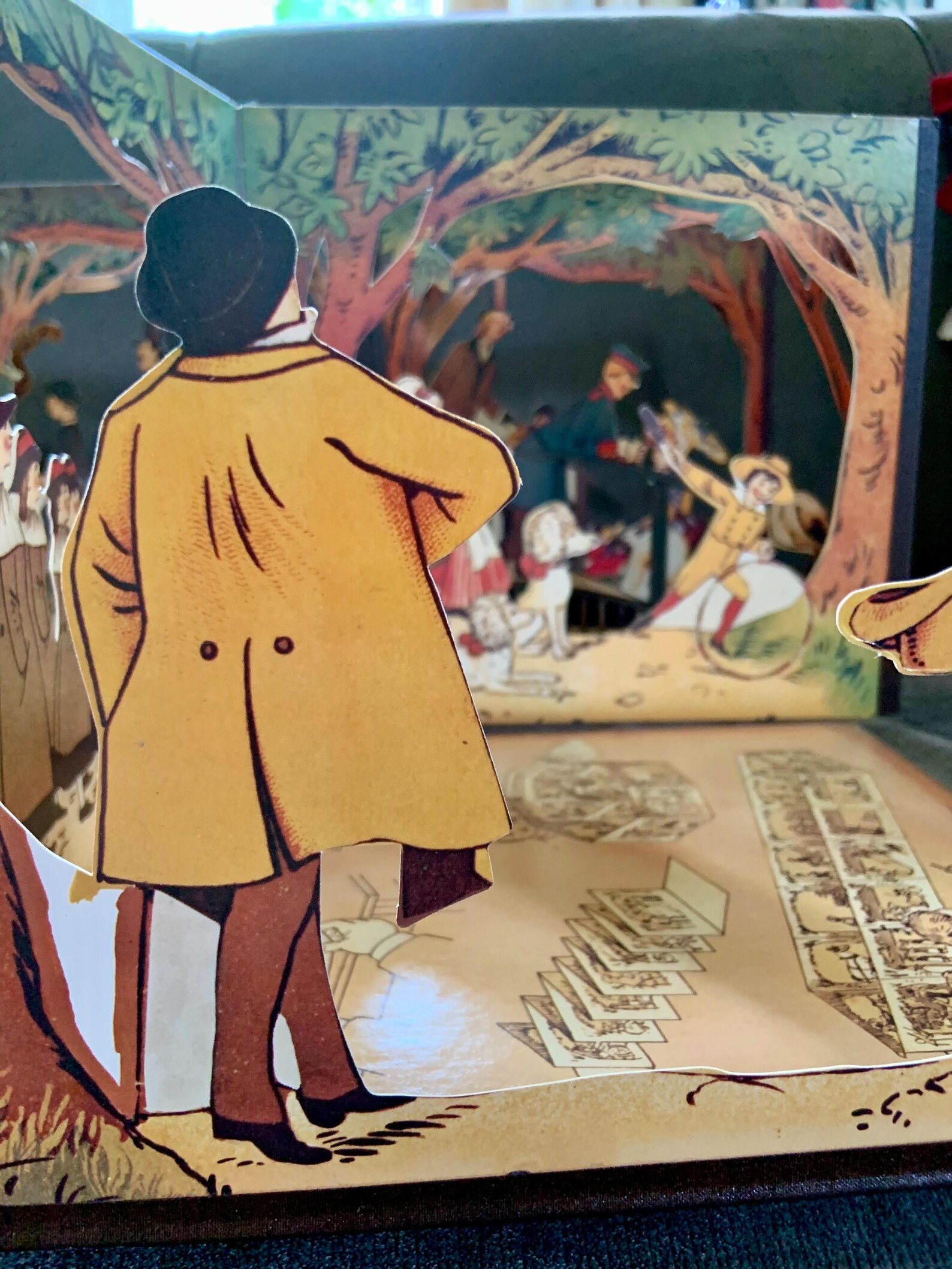 Vintage “the City Park” Stand-up Book by Lothar Meggendorfer | 1887 ...