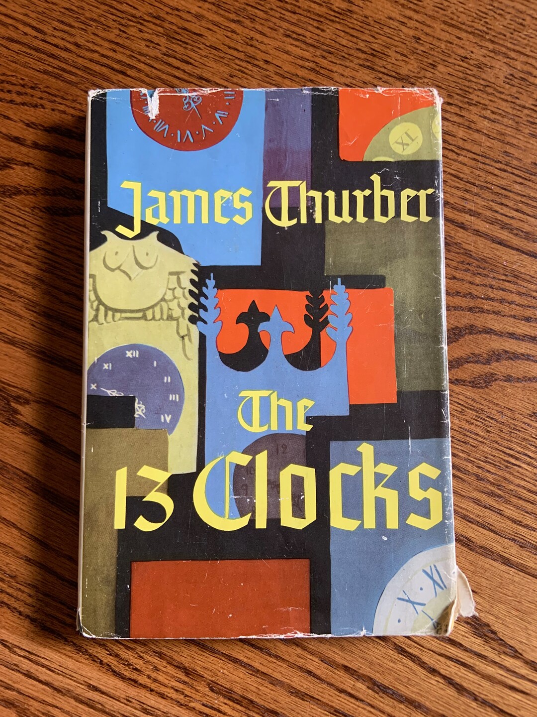 Rare 'the 13 Clocks' First Edition Misprint, 1950 Vintage Book by James Thurber, Marc Simont ...
