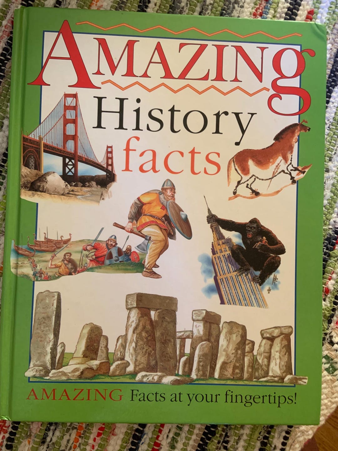 Vintage Kids Book – Amazing History Facts – 1997 – Homeschool Library ...