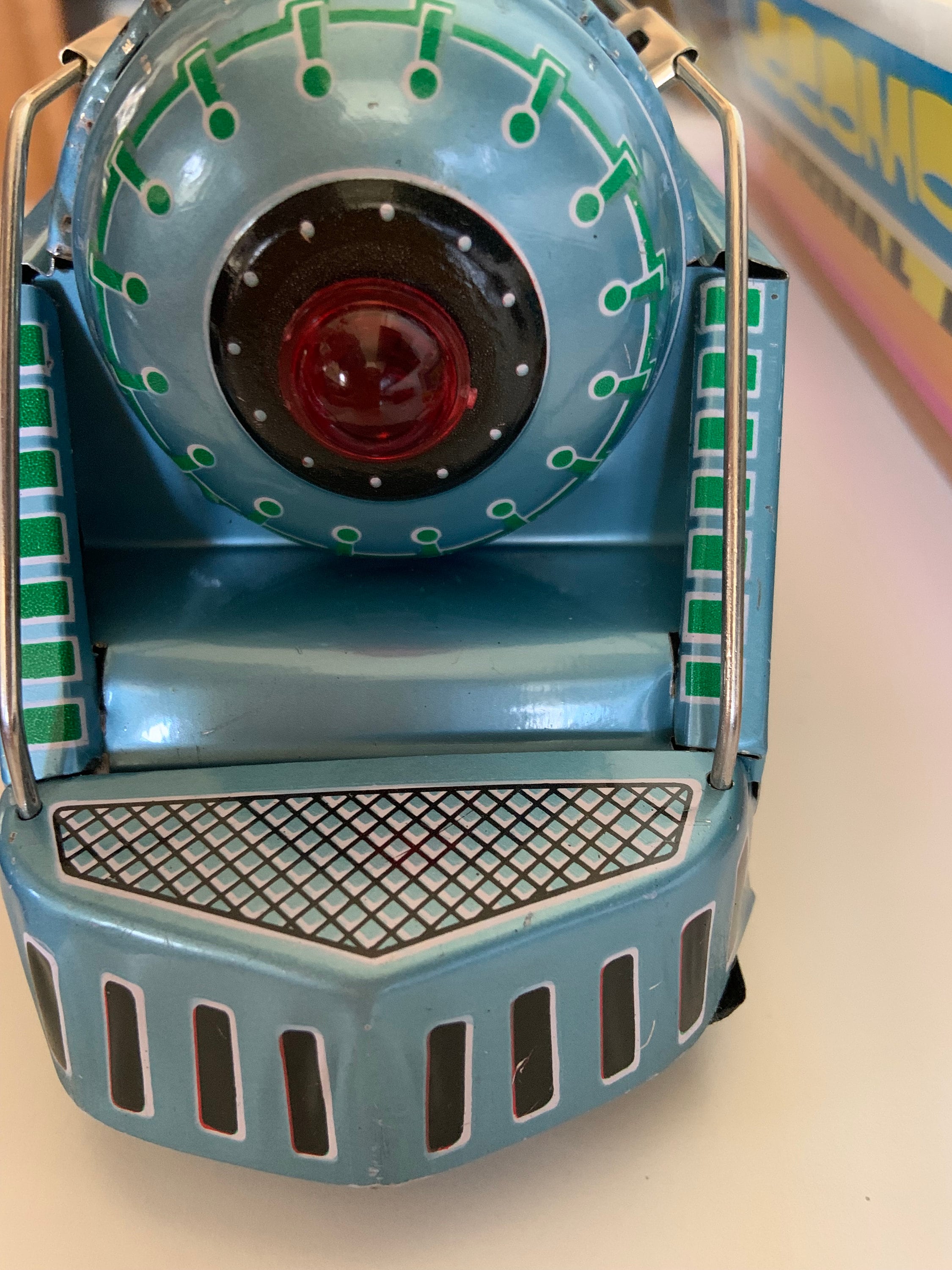 Vintage Friction Train Toy, Large-scale MF 804 International Express ...