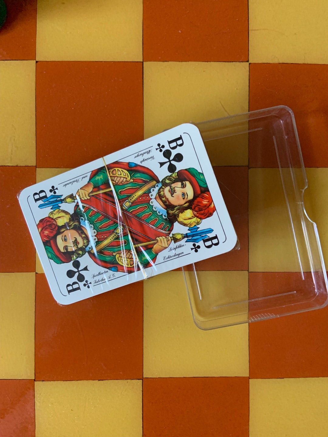 Vintage German Card Game, Unused 32-deck With World Map, Unique ...