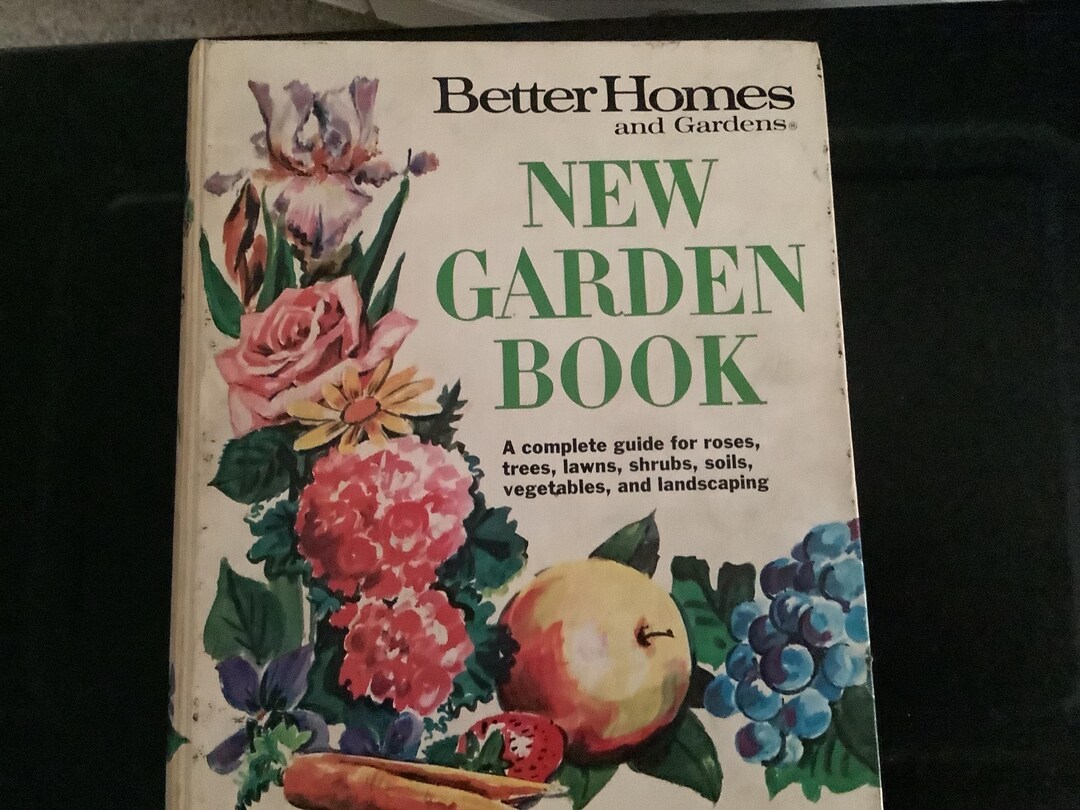 Vintage Garden Guide Book, 1971 Better Homes & Gardens Binder, Complete ...