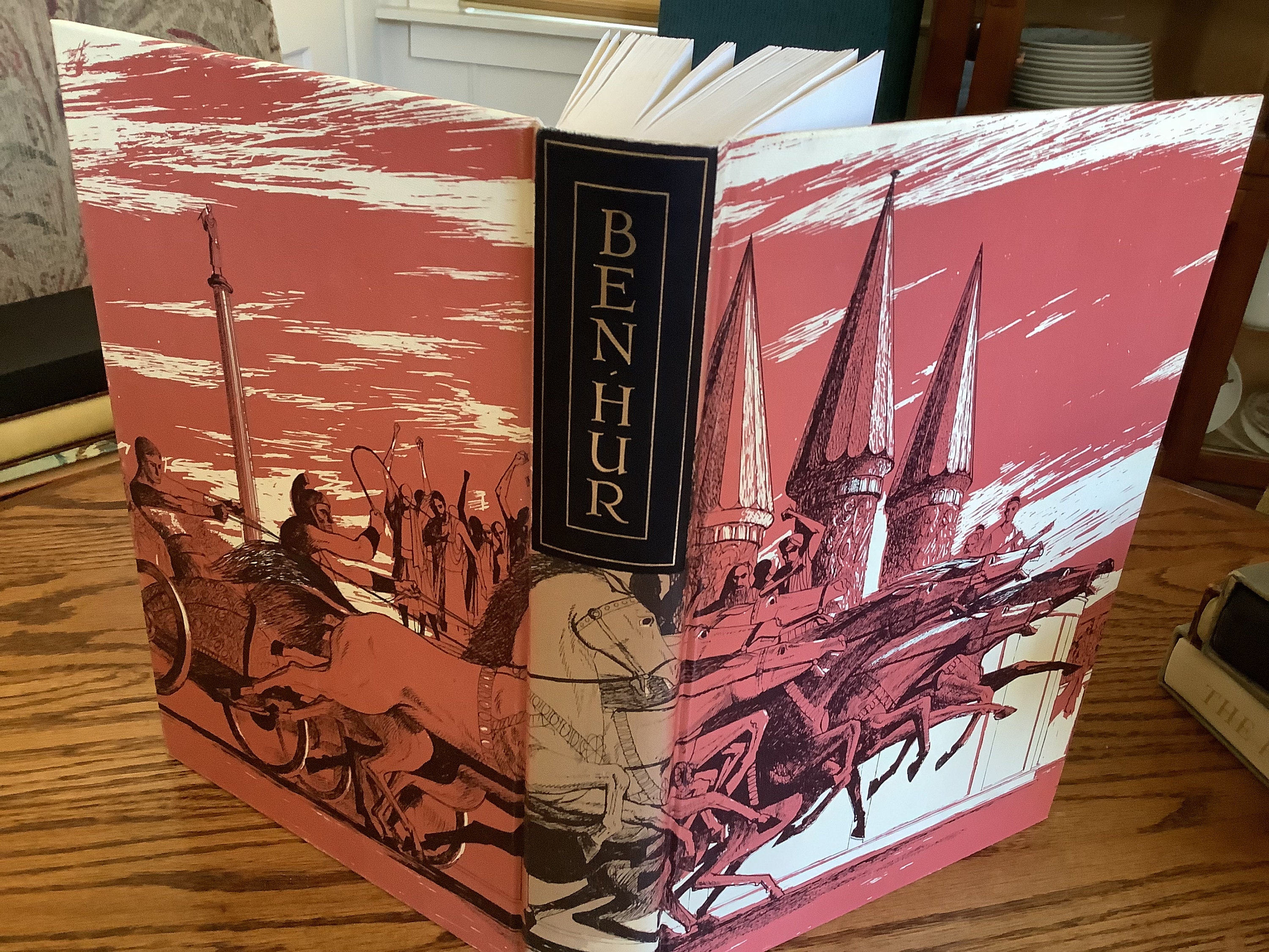 Vintage Book Ben-hur Heritage Press Slipcase Edition A - Etsy