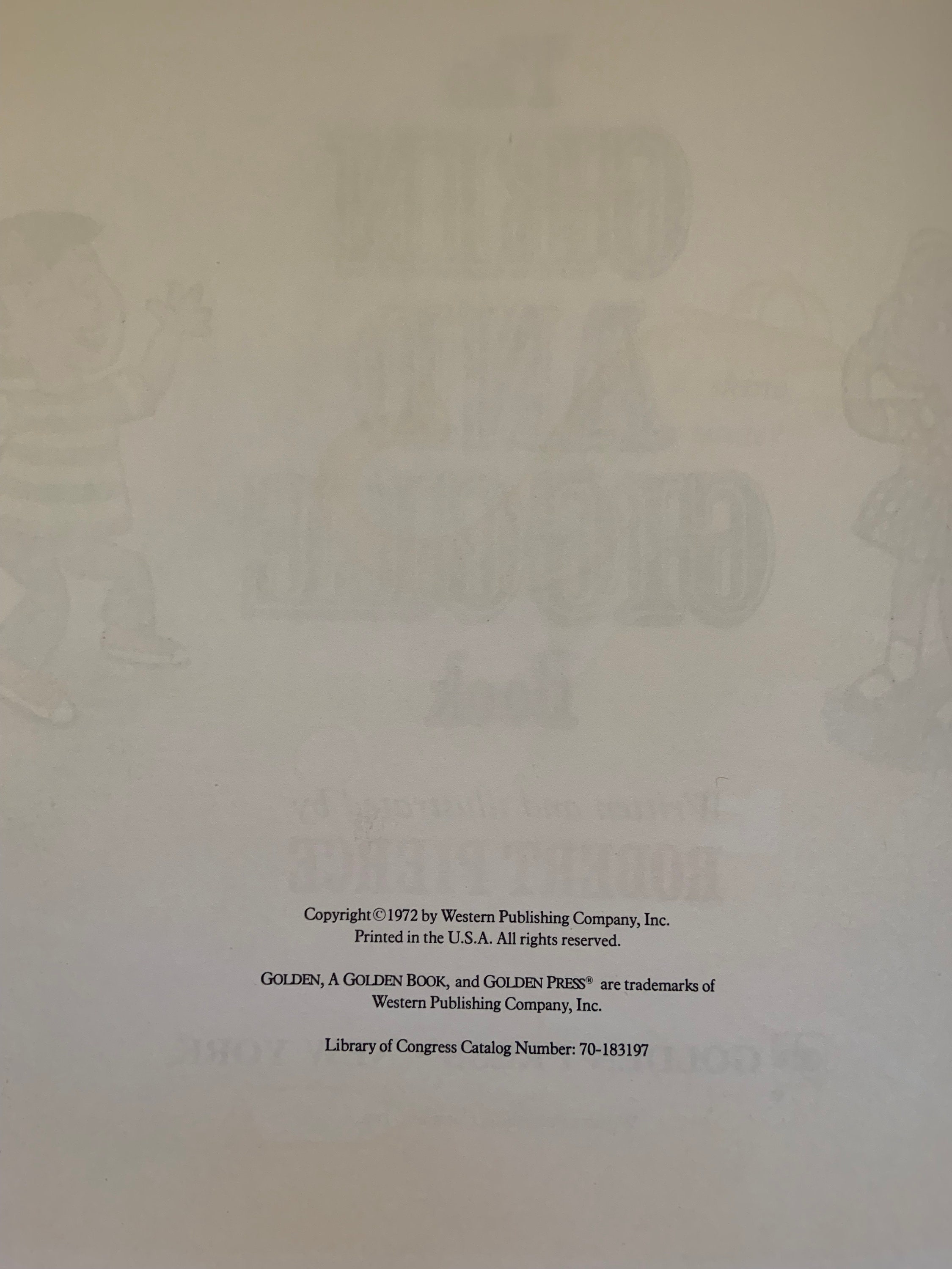 The Grin and Giggle, Golden Book Classic 1972 Edition, Whimsical ...