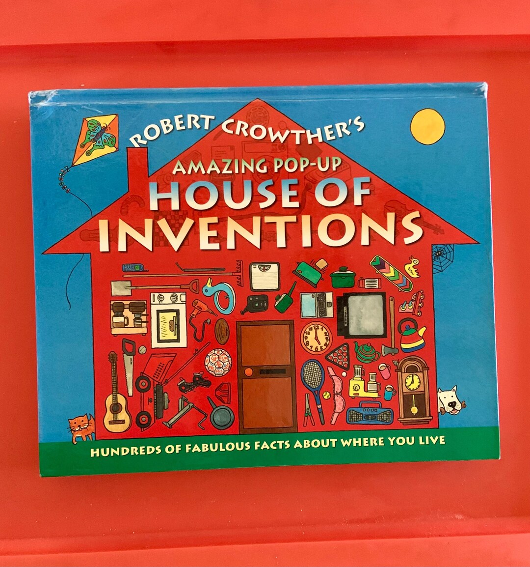 Vintage Interactive 3D House of Inventions Book, Vintage Pop-up With ...
