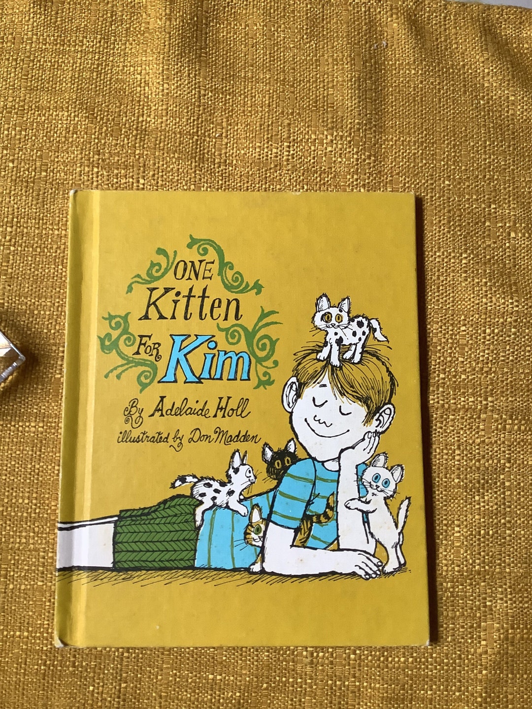 Vintage Book One Kitten for Kim Adelaide Hull Don Madden - Etsy