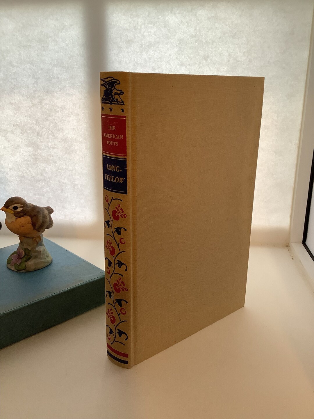 Vintage Poetry Book, the Poems of Henry Wadsworth Longfellow. Edited by ...