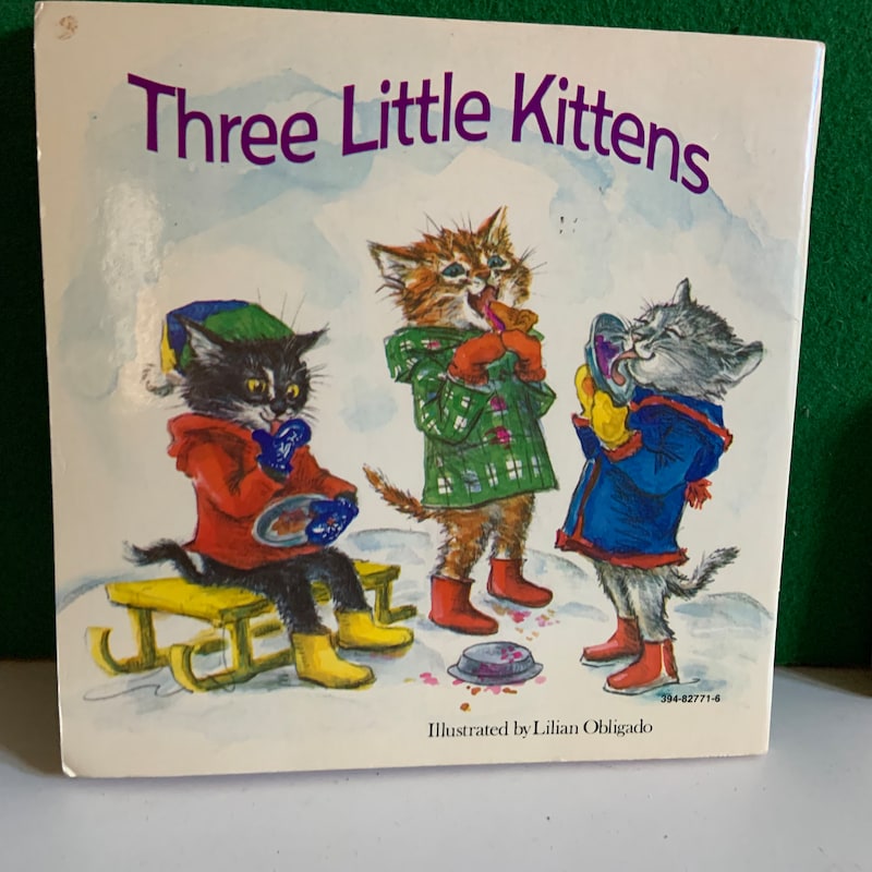 Three Little Kittens - Etsy