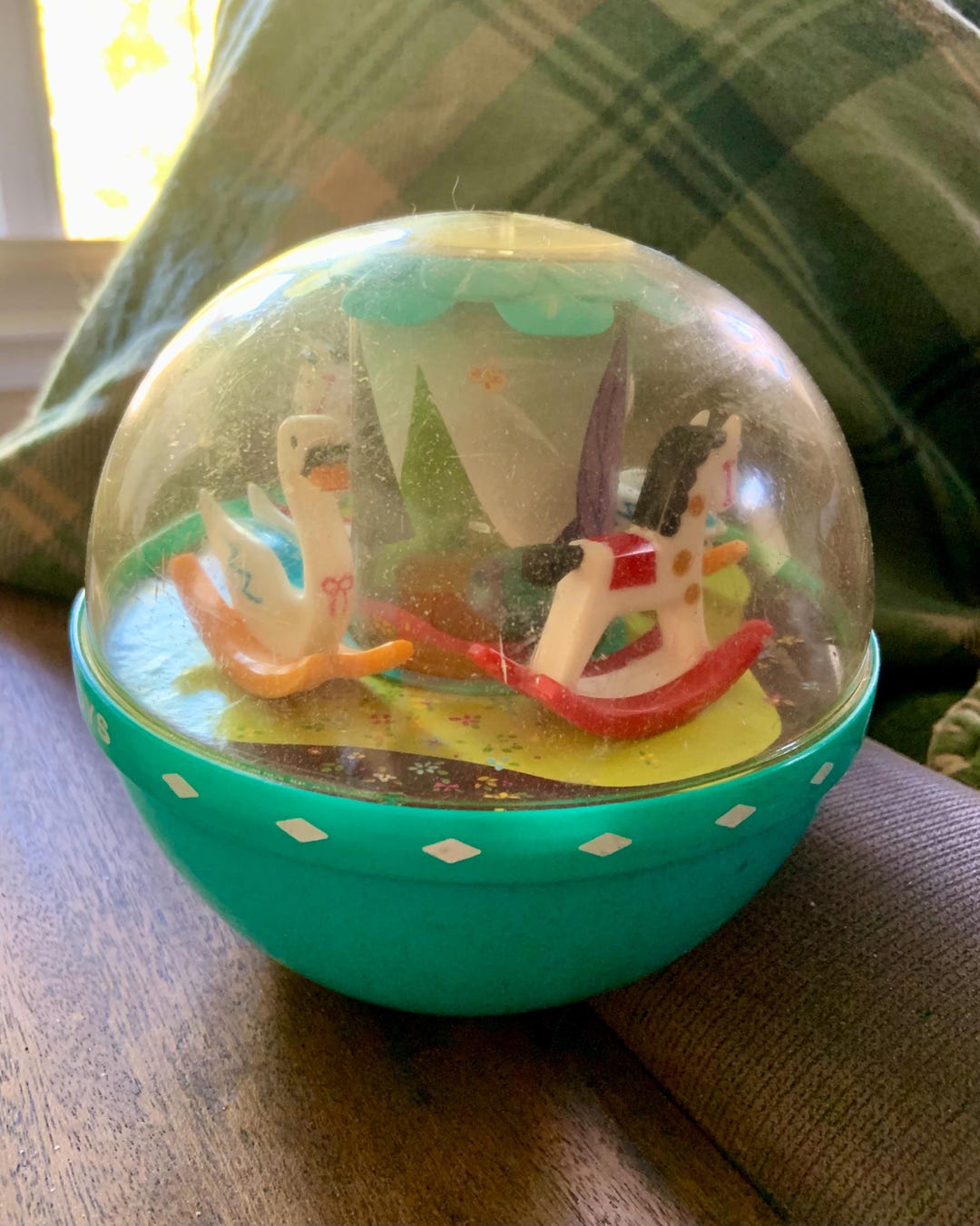 Vintage Fisher-price Chime Ball, Musical Roly-poly Toy for Infants ...